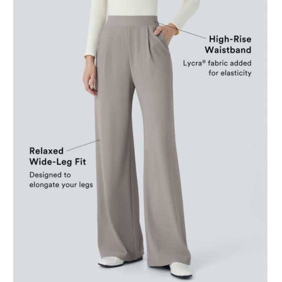 HALARA | Pants & Jumpsuits | New Halara High Rise Waistband Relaxed ...